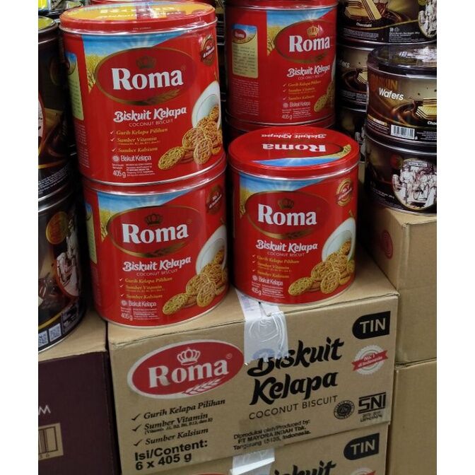 Roma Kelapa Kaleng Dus 6 x 450gr | Lazada Indonesia