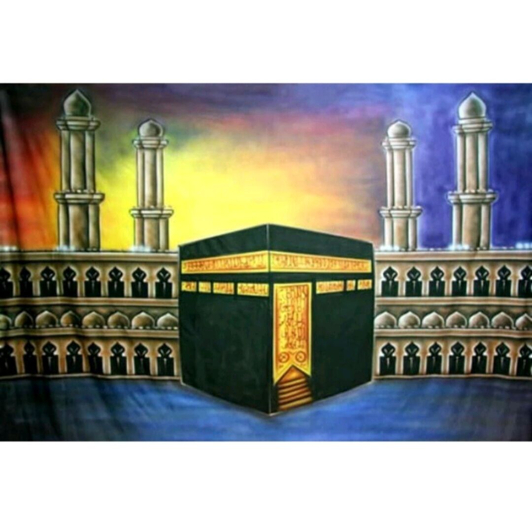 BACKGROUND FOTO KABAH / BACKGROUND FOTO LATAR KA'BAH UKURAN 2,5X3MTR ...