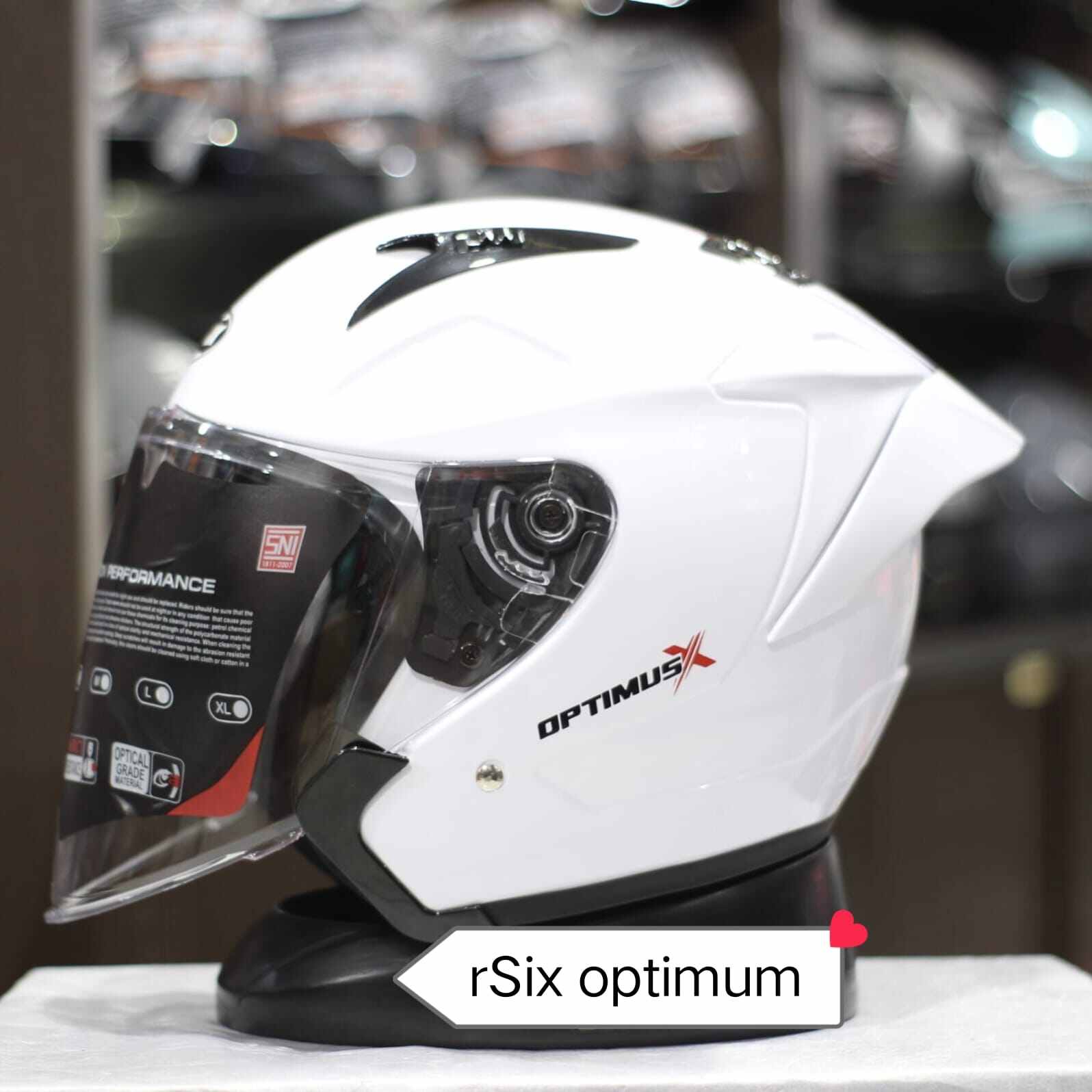 HELM R SIX OPTIMUS FULL WARNA DAN MLA PLHANTOM SOLID ORIGINAL | Lazada ...