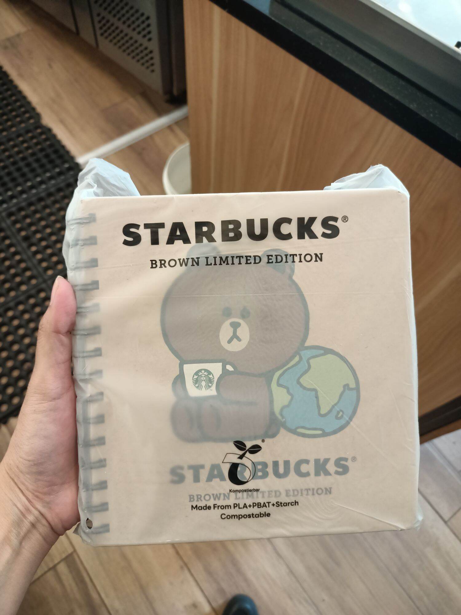 NOTEBOOK STARBUCKS EDISI LINE BROWN FRIENDS | Lazada Indonesia
