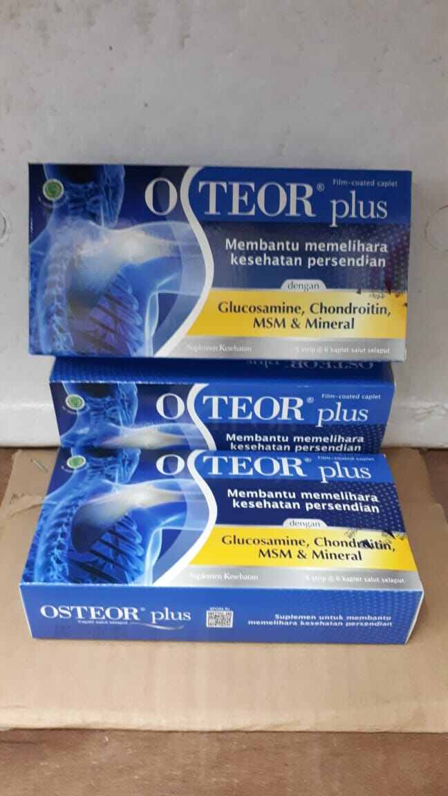Osteor plus untuk kesehatan persendian [1 box 30 tablet] | Lazada Indonesia