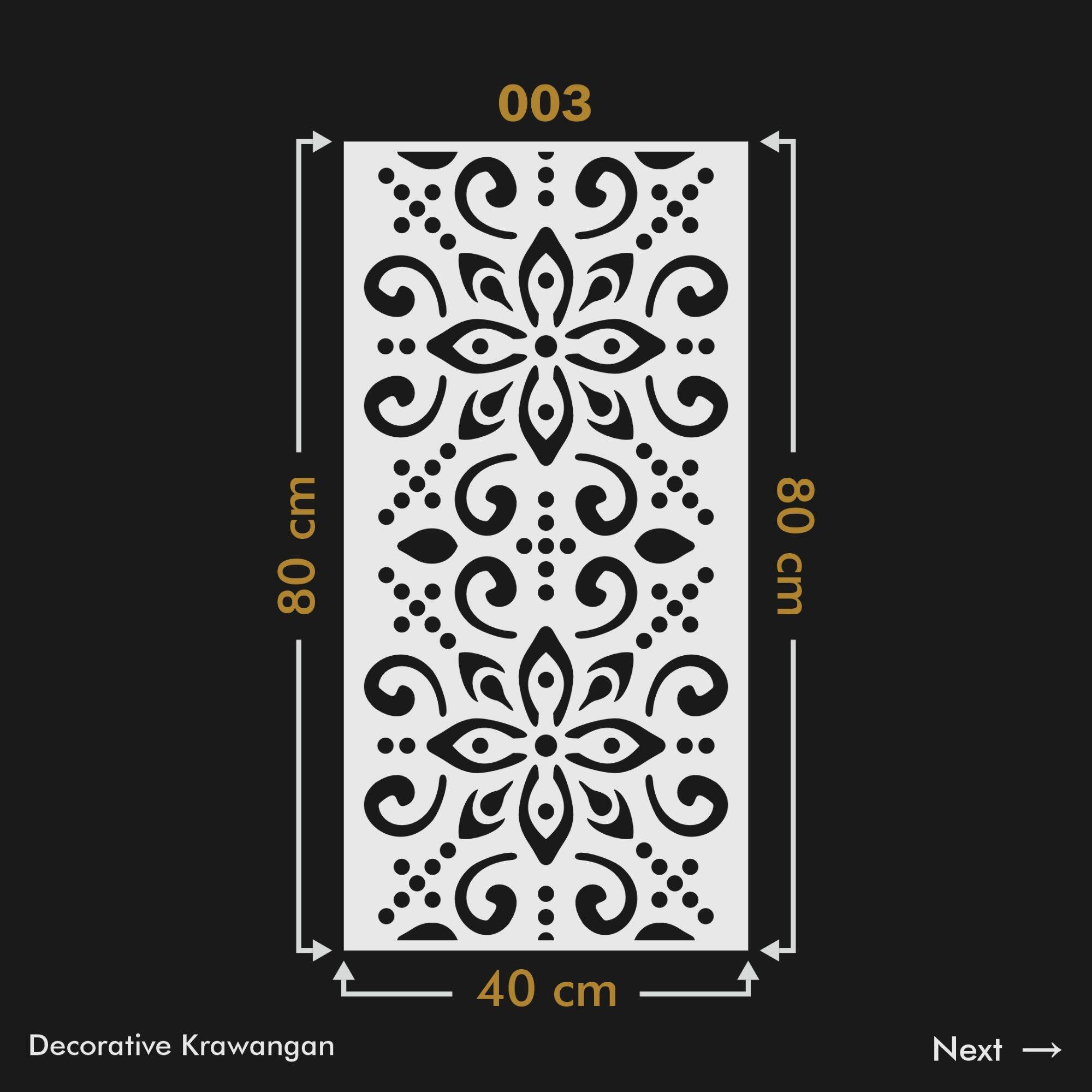 25 Pcs Krawangan Plafon PVC size 80 x 40 x 0.5 cm / Krawangan /PVC Foam ...