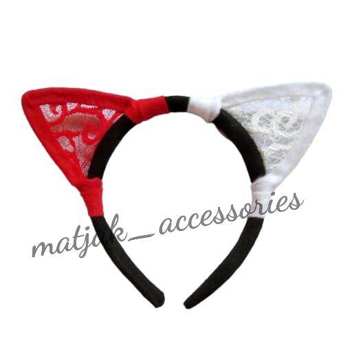 Bando Kucing Lace Renda Merah Putih Bendera Indonesia 17 Agustus ...