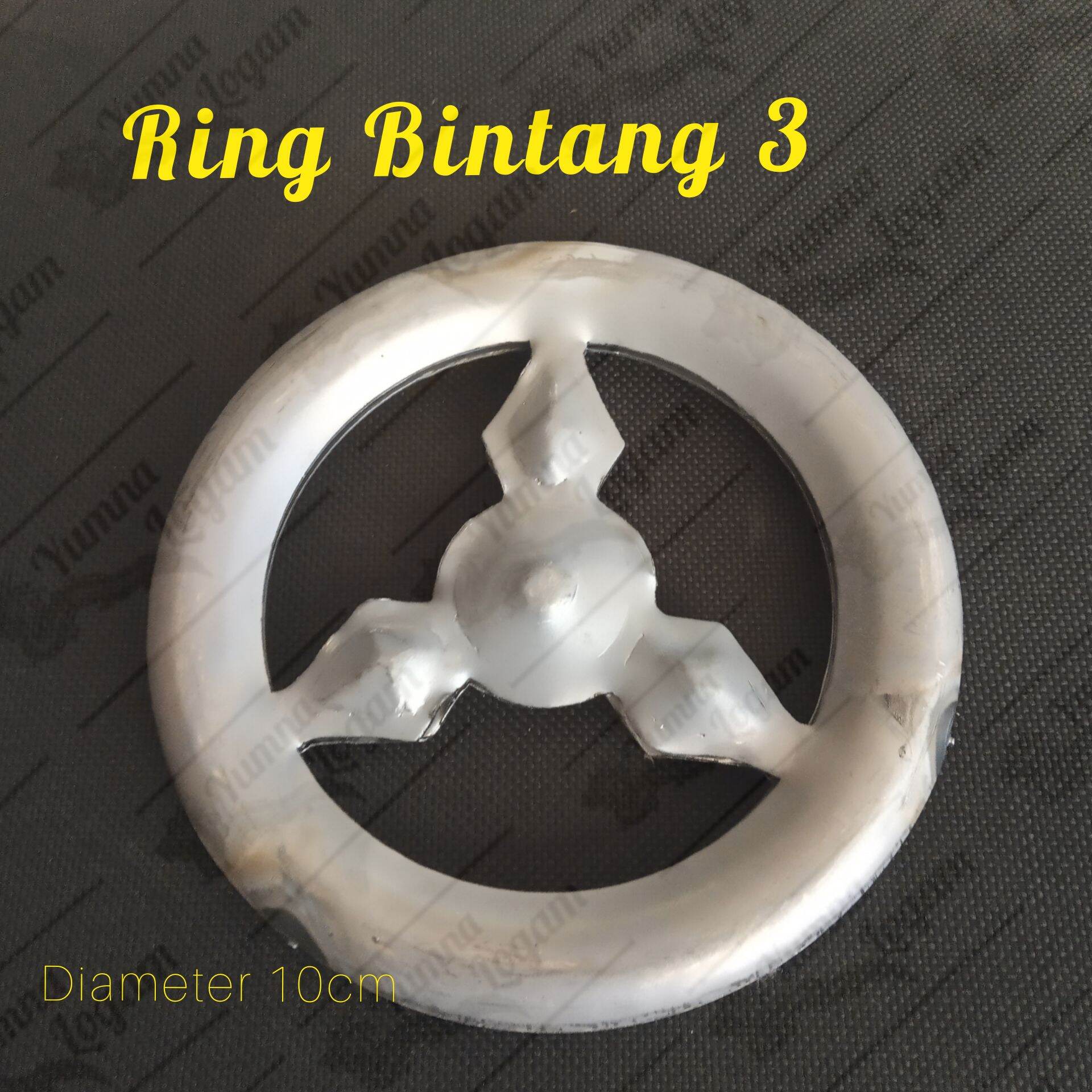 Ring bintang 3 ornamen aksesoris pagar | Lazada Indonesia