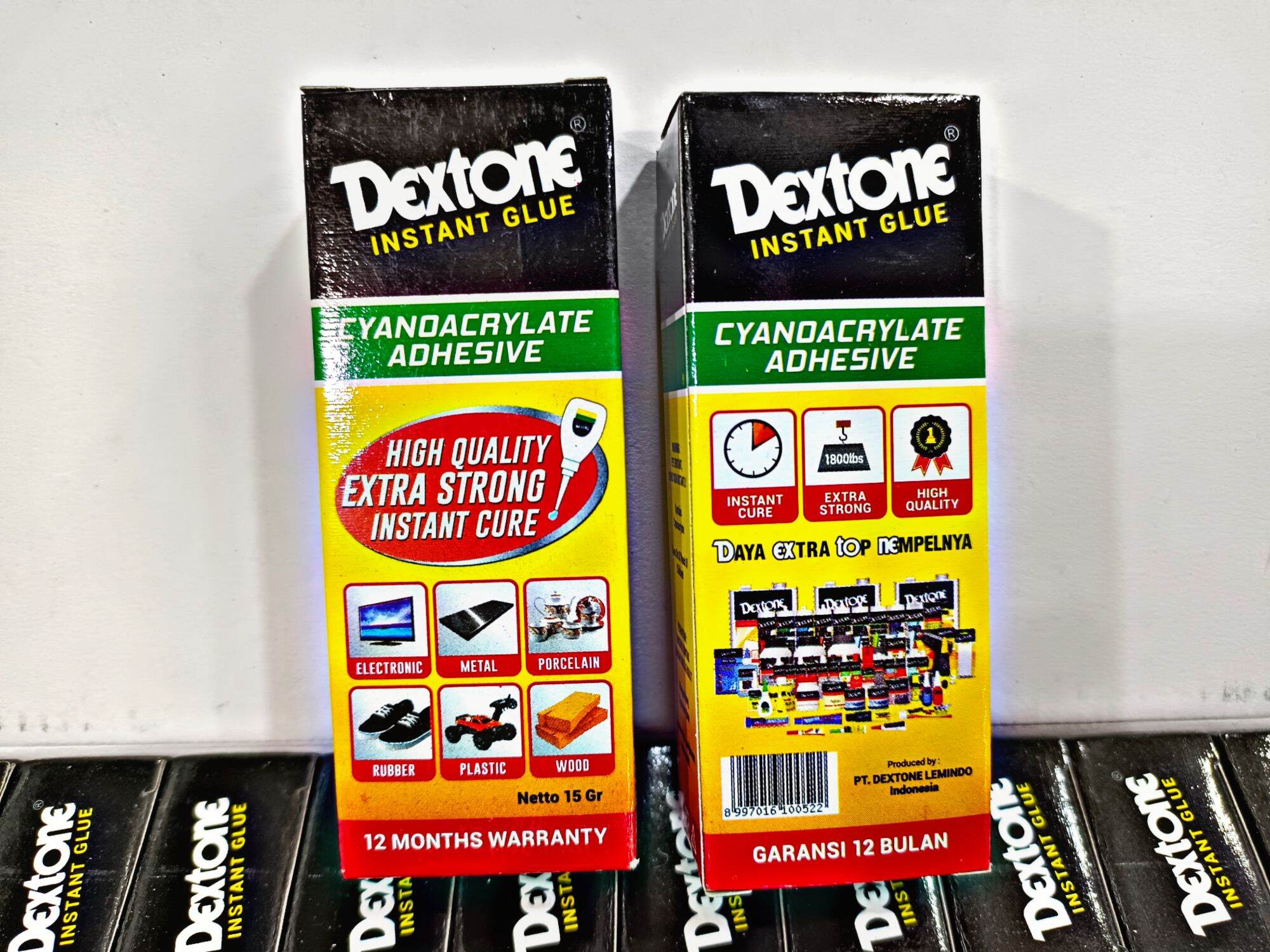 Lem Tetes DEXTONE Instant Glue / Lem Besi Dextone / Lem Setan / Lem ...