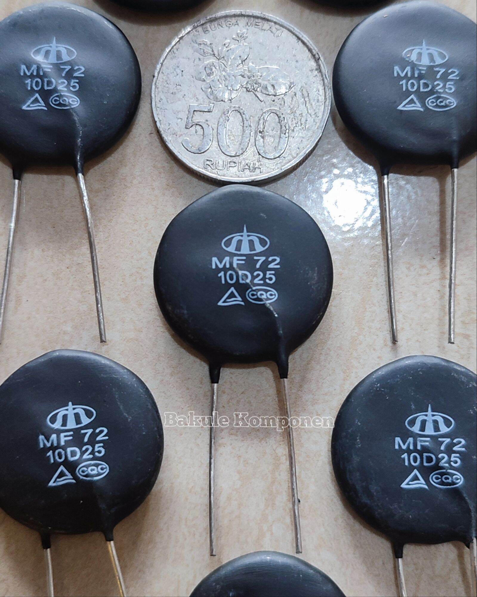 NTC 10D-25 Original Body besar MF72 10D-25 Thermistor Temperatur ...