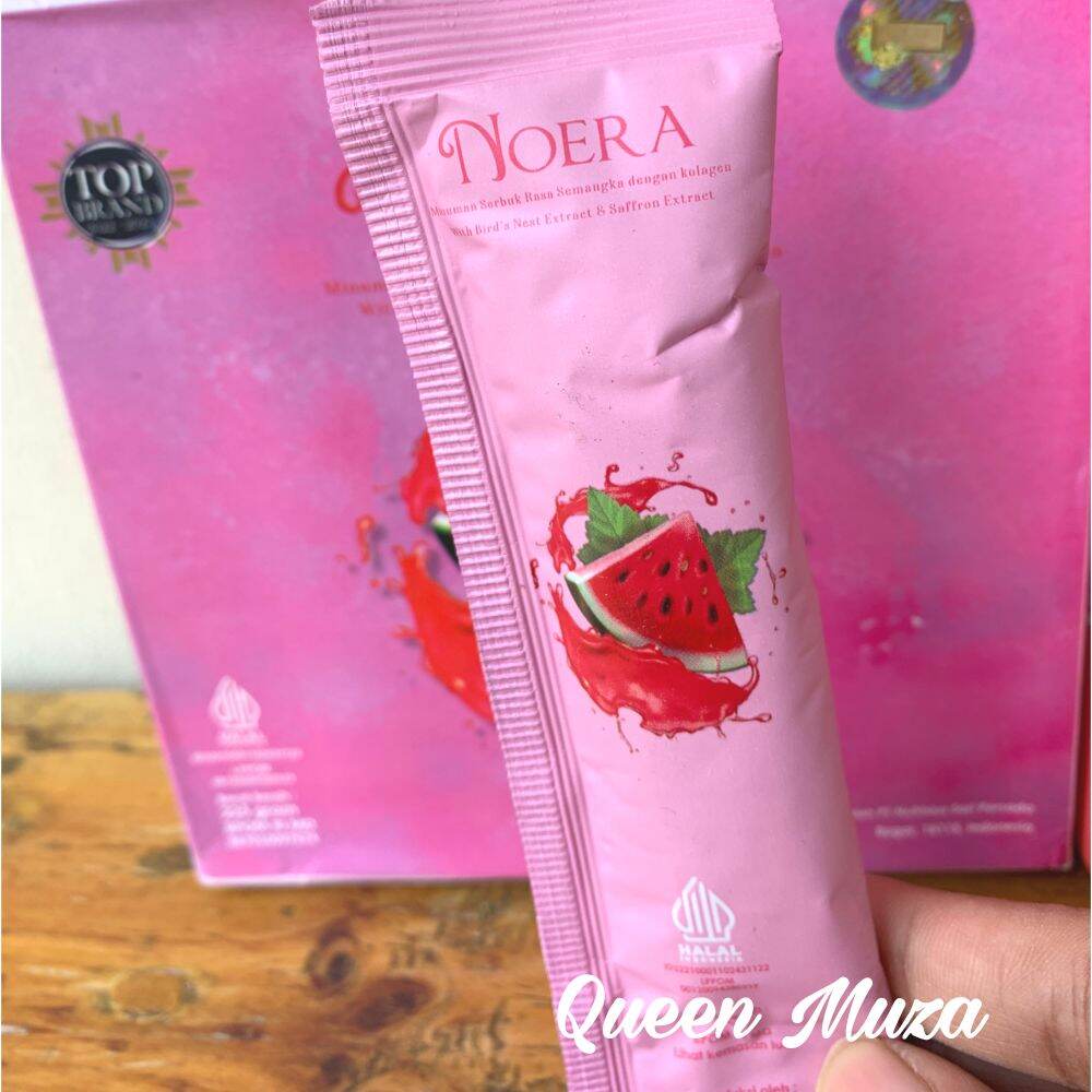 Noera Collagen Drink Minuman Kolagen Harga Per Sachet BPOM Halal ...