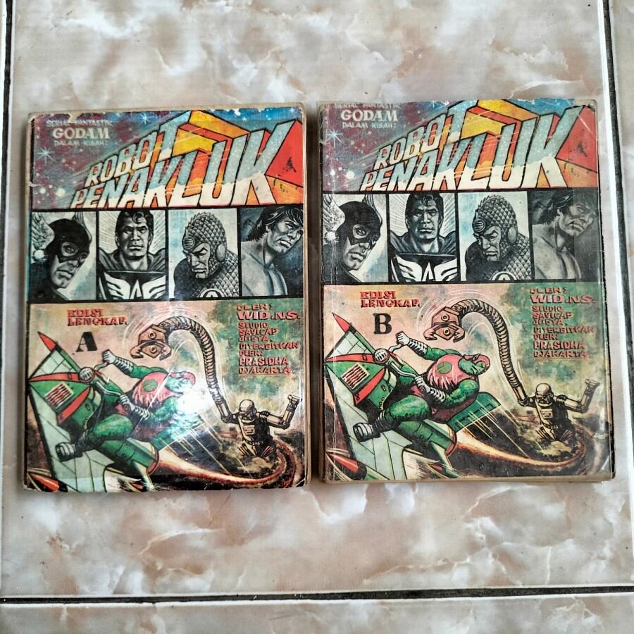 Komik Godam Robot Penakluk (Full Set), karya Wid NS | Lazada Indonesia