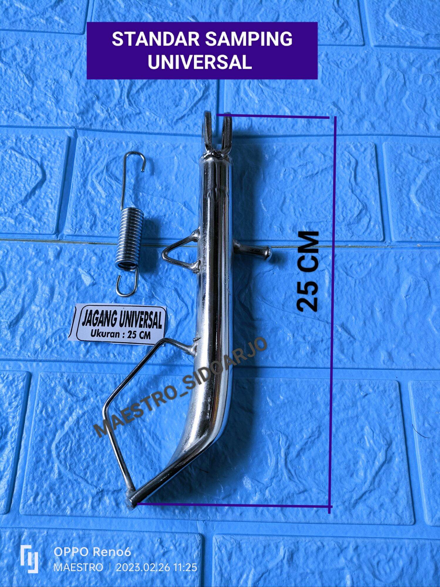 Jagang Samping Standar Samping Motor Jagang Motor Universal Jagrak ...