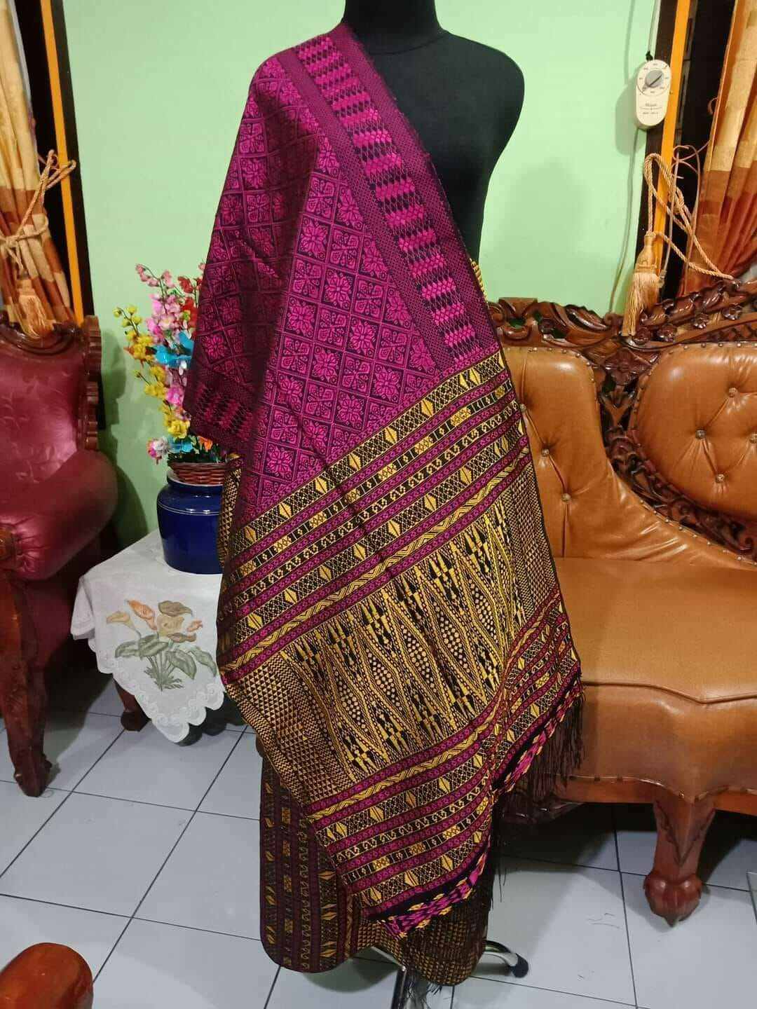 TUMTUMAN TANPA SAMBUNGAN ATBM (alat tenun bukan mesin) | Lazada Indonesia
