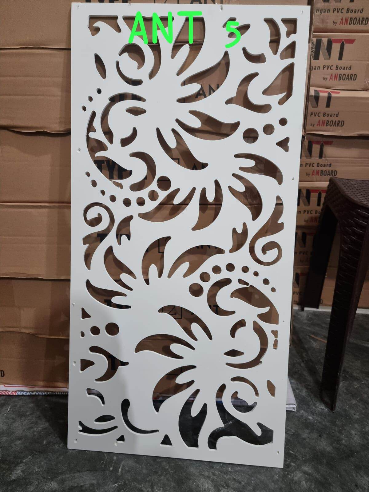 Krawangan Plafon PVC / Penyekat Ruangan Partisi Bahan PVC Board ...