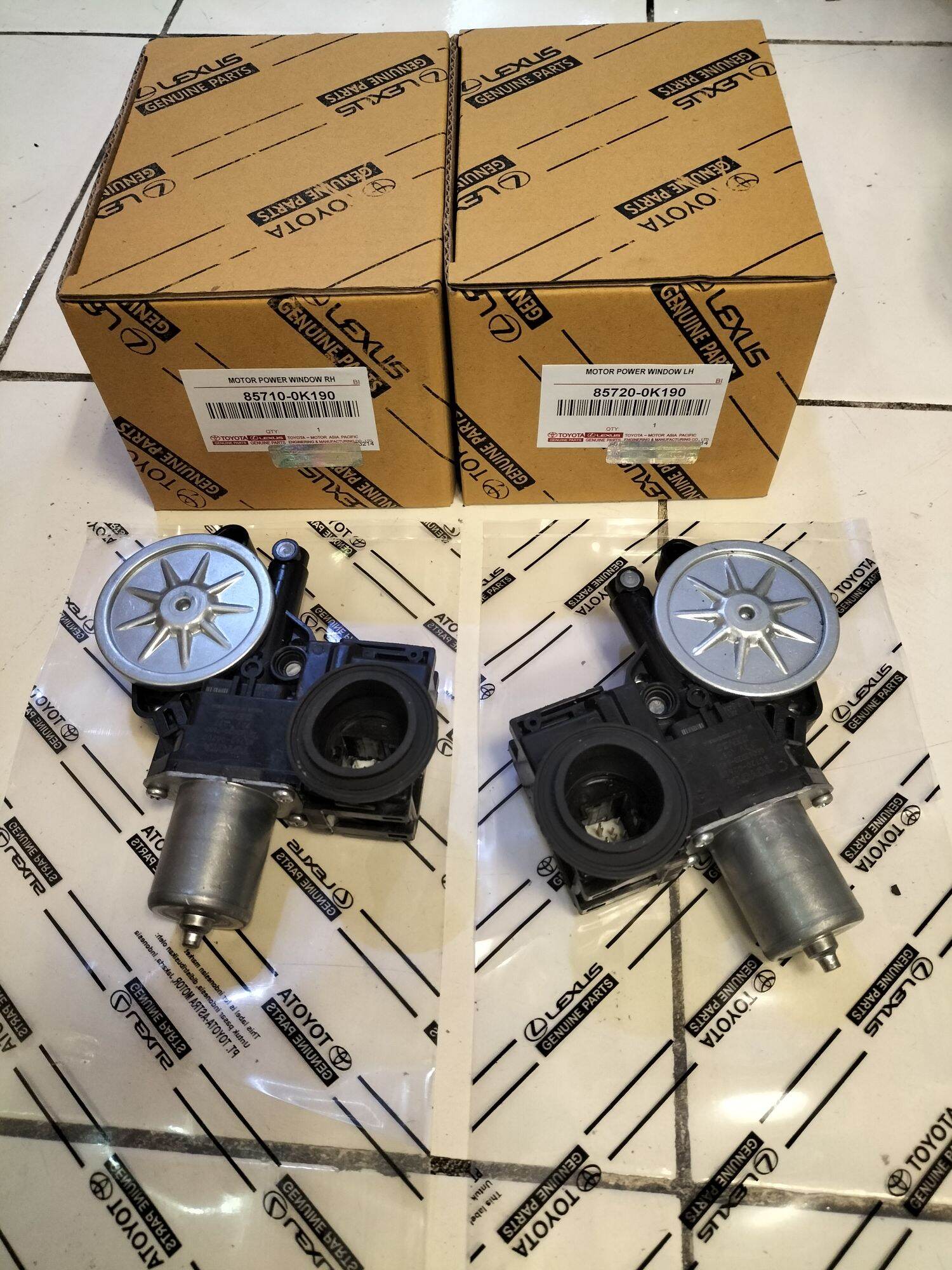 MOTOR POWER WINDOW DINAMO POWER WINDOW ASSY TOYOTA KIRI DAN KANAN LH ...