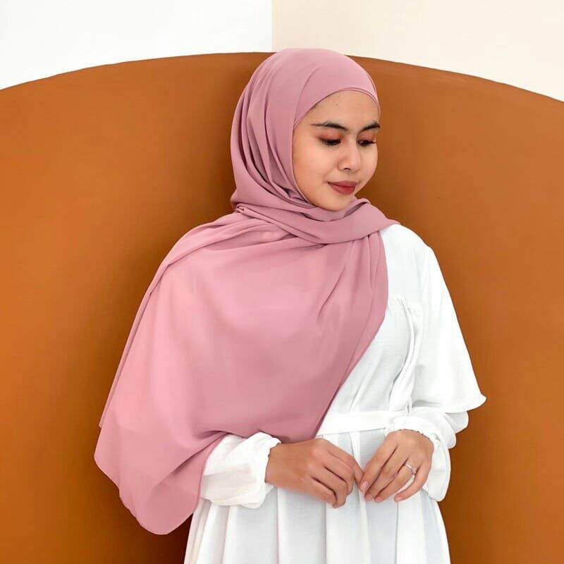 PASHMINA INNER 2IN1 BISA BOLAK BALIK / PASMINA INNER / PASHMINA INSTAN ...