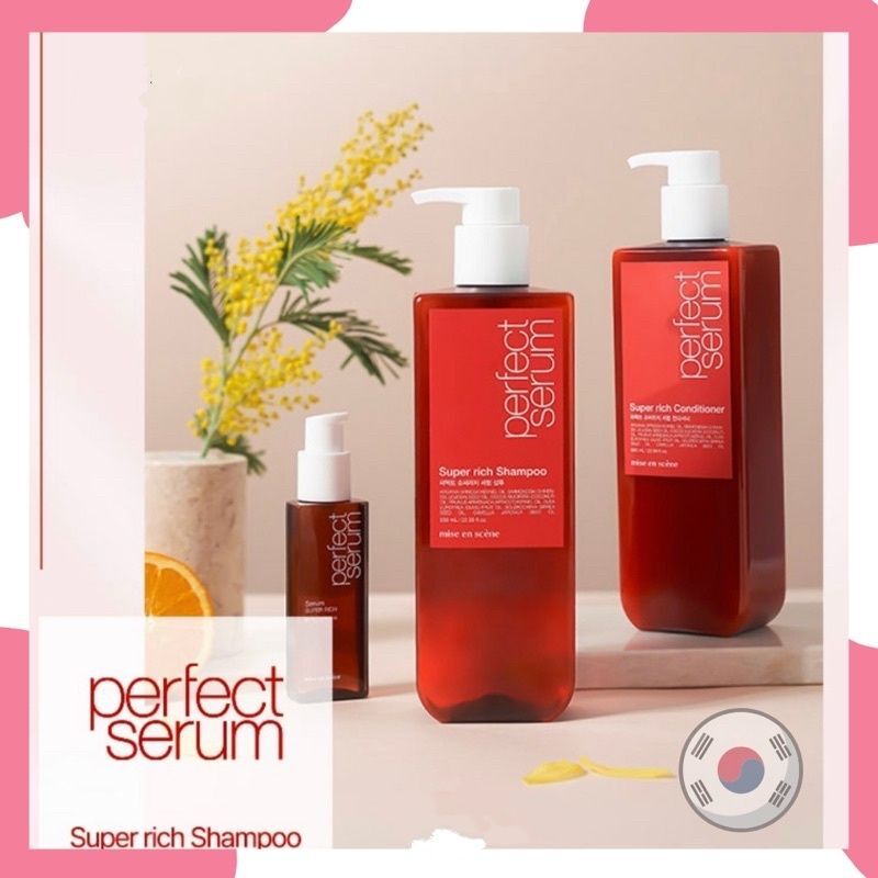 Mise En Scene Perfect Serum SUPER RICH Shampoo | Lazada Indonesia