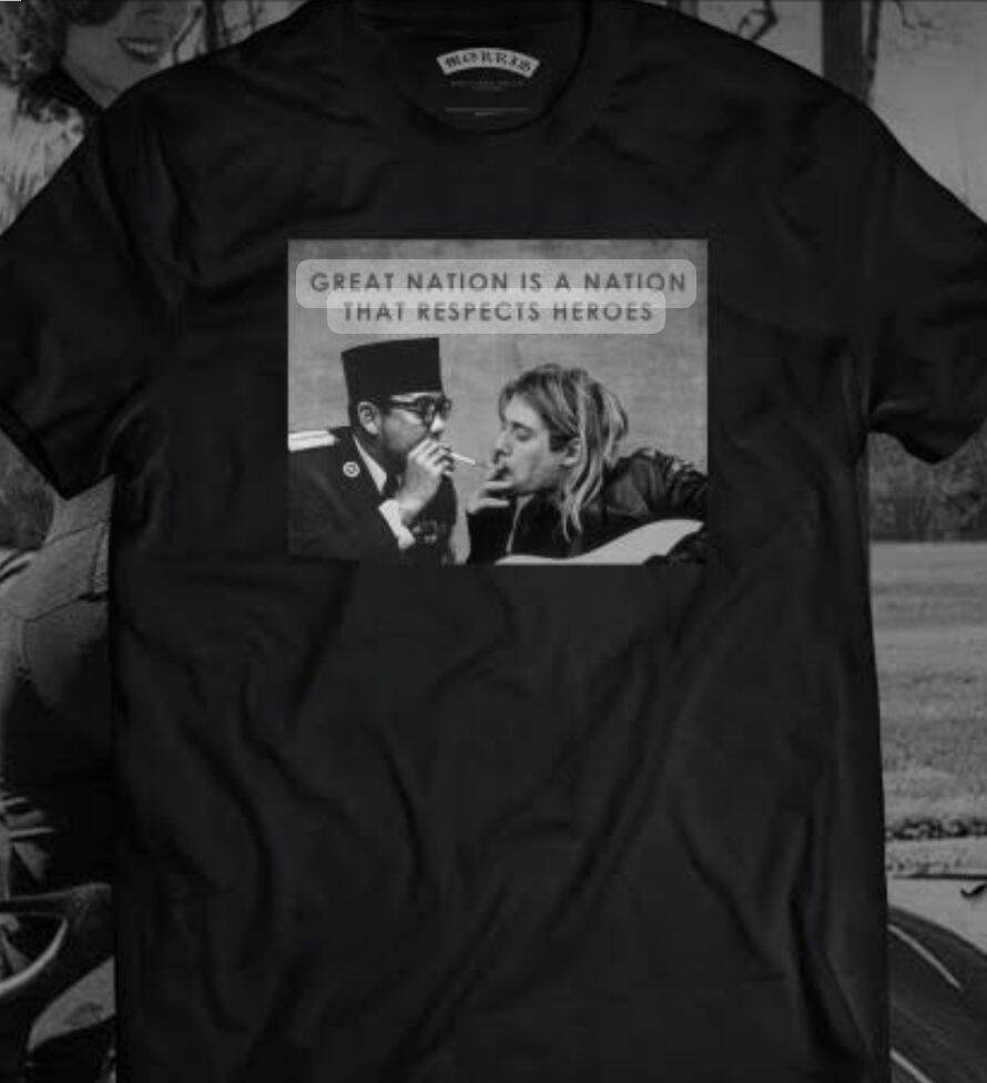 KAOS SOEKARNO X KURT COBAIN | Lazada Indonesia KAOS SOEKARNO X KURT COBAIN | Lazada Indonesia