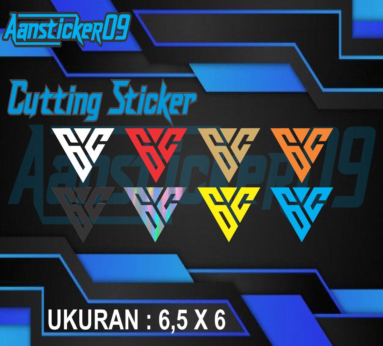 stiker GC stiker cutting lagi virall stiker murah berkualitas | Lazada ...