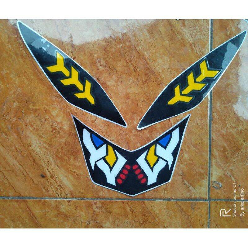 stiker lampu beat karbu motif lamborghini | Lazada Indonesia