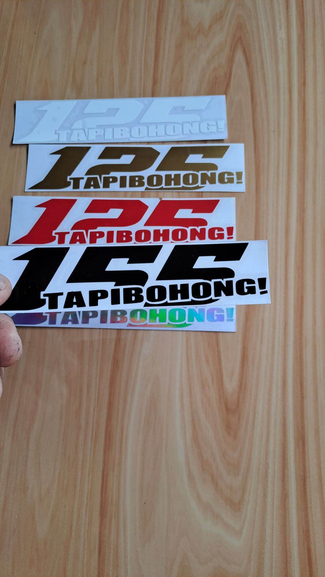 STICKER 125 TAPI BOHONG CUTTING STICKER | Lazada Indonesia
