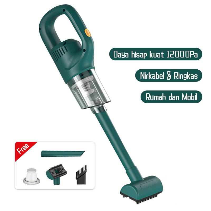 Rumah Vacuum Cleaner Penyedot Debu 12000Pa Hisap Handheld Vacuum ...
