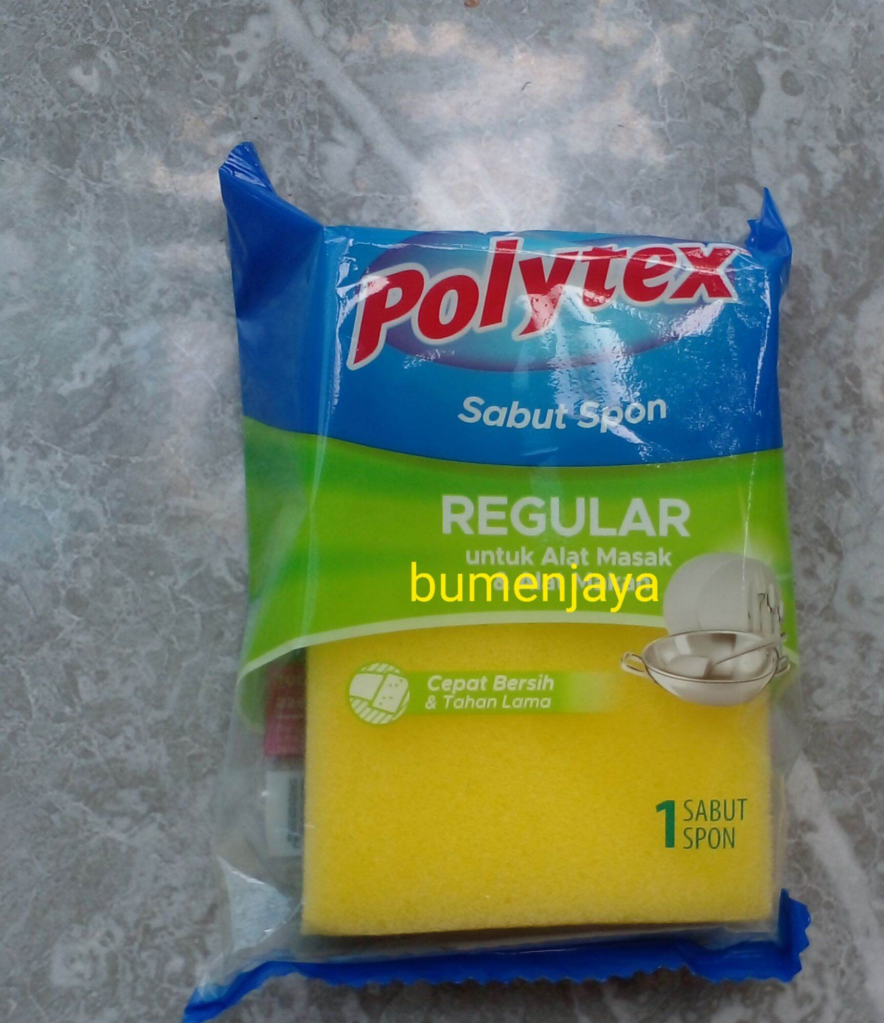Polytex sabut spon atau stainless sabut cuci piring spons | Lazada ...