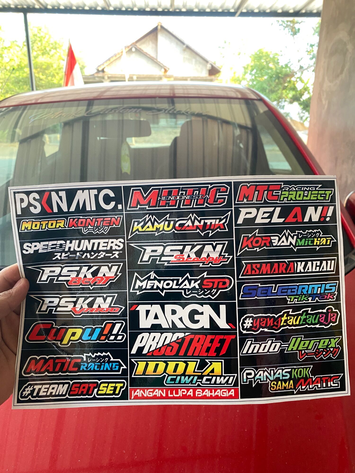Stiker Pack Racing / Stiker Matic / Stiker Pskmrc / Stiker Viral ...