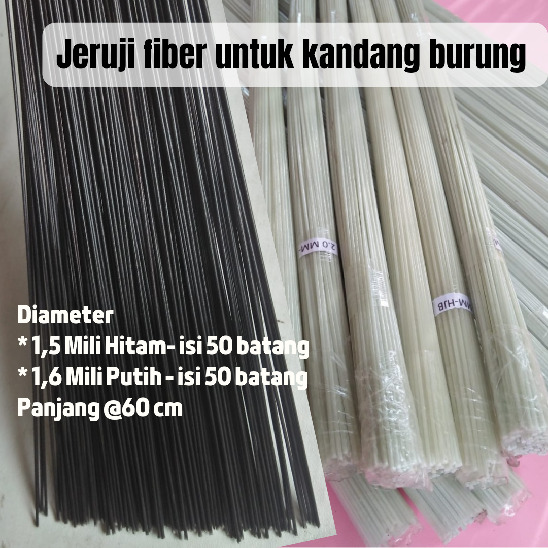 Ruji fiber Jeruji fiber Hitam dan putih susu non kulit 1,5mm 1.6 mm ...