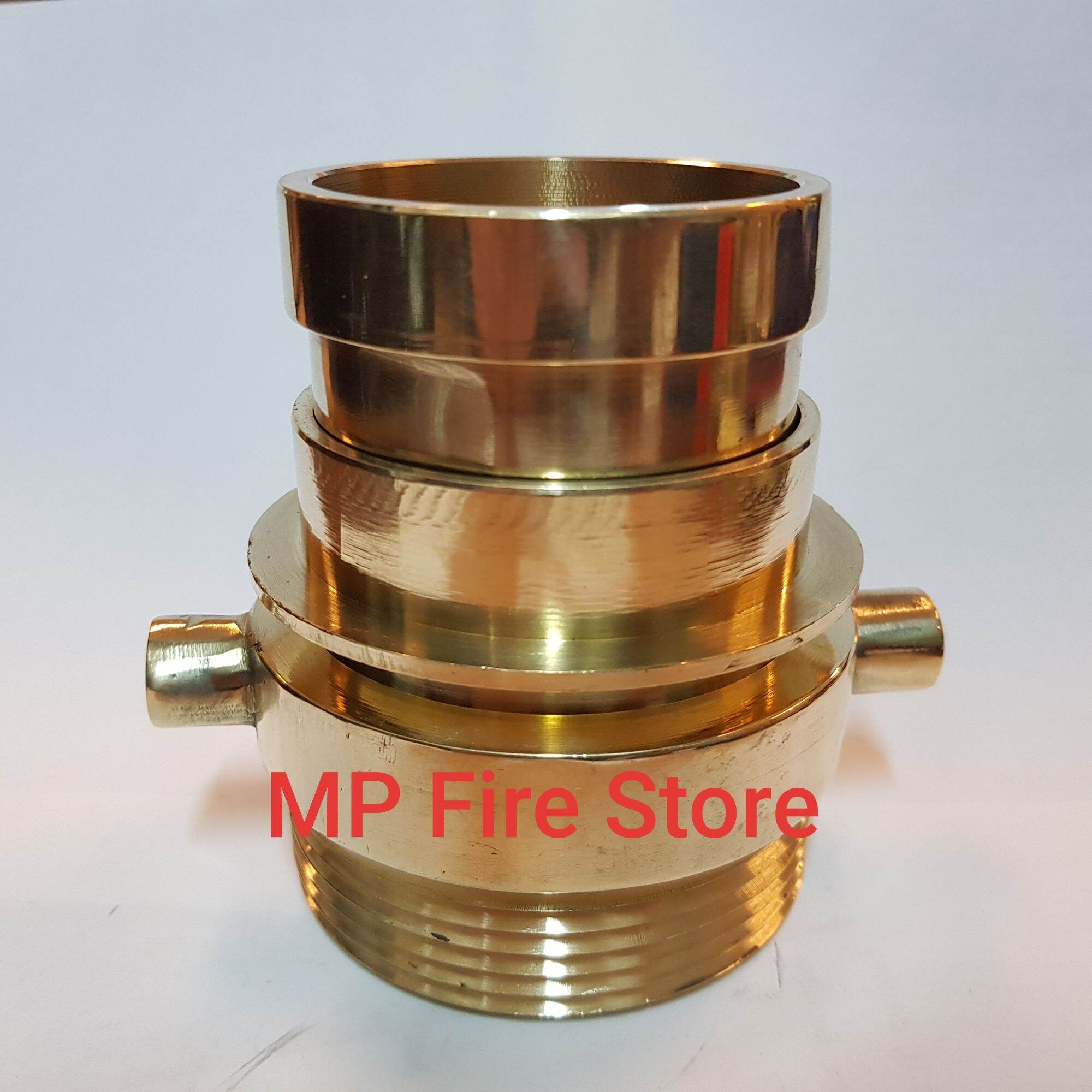 Adaptor Pemadam Machino Male Cowok Drat Luar Kasar NHT 2.5 x 2.5 inch ...