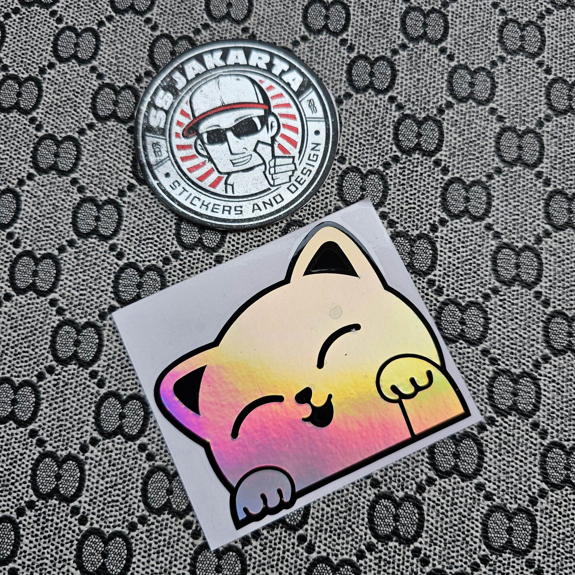 Stiker Sticker Kucing Cute Lucu Cutting | Lazada Indonesia