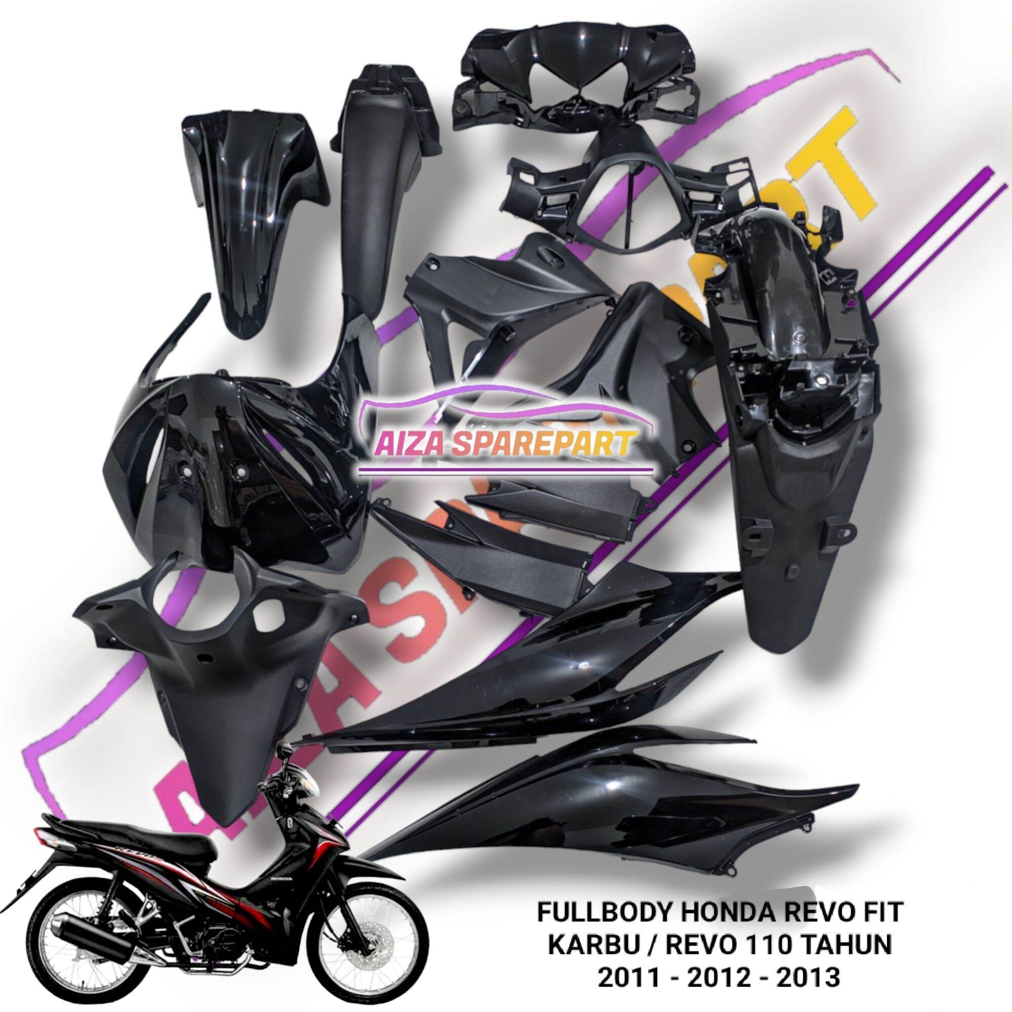 Full Body Honda Revo Fit 2011 2012 2013 Hitam | Full body kasar halus ...