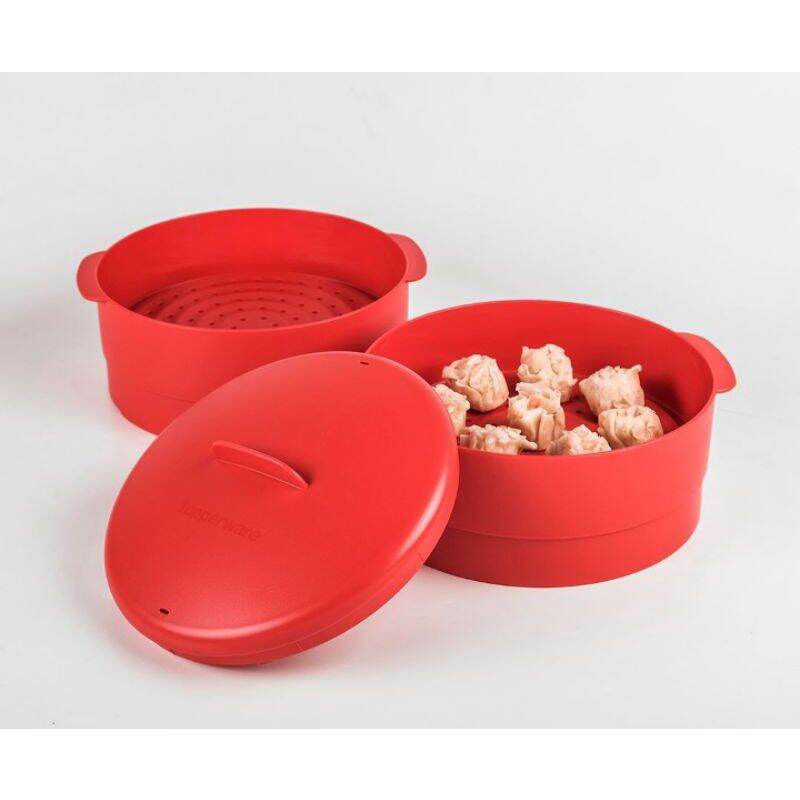 Steam it tupperware / alat pengukus tupperware 3 layer dan 2 layer ...