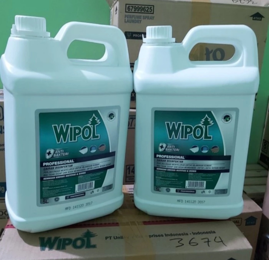 Wipol Profesional pembersih lantai 5 liter | Lazada Indonesia