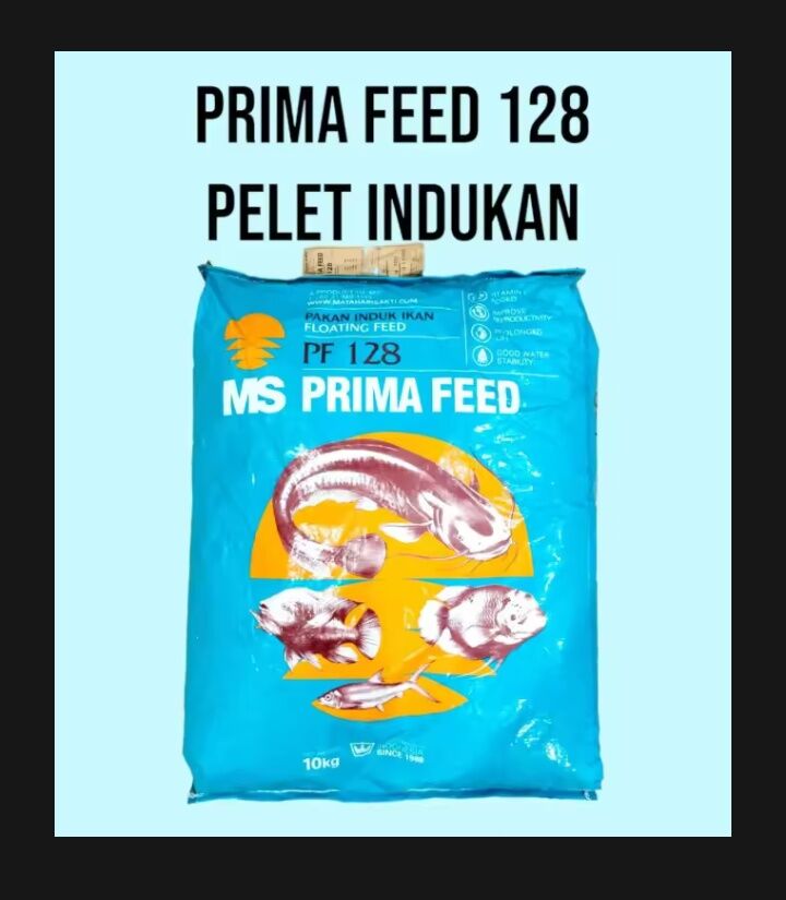 PF 128 prima feed pelet apung indukan protein 38% kemasan repack ...