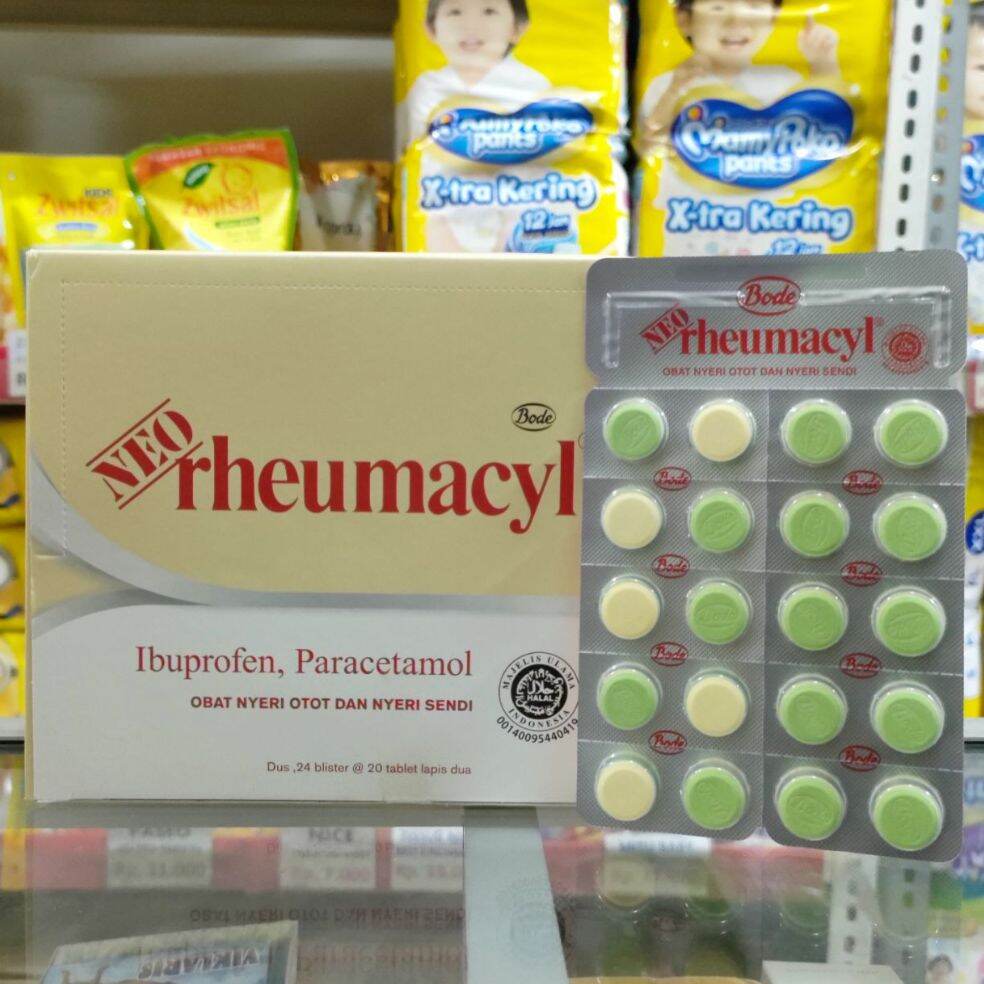 NEO RHEUMACYL 1 STRIP 20 TABLET / OBAT NYERI OTOT & SENDI NEO REMASIL ...