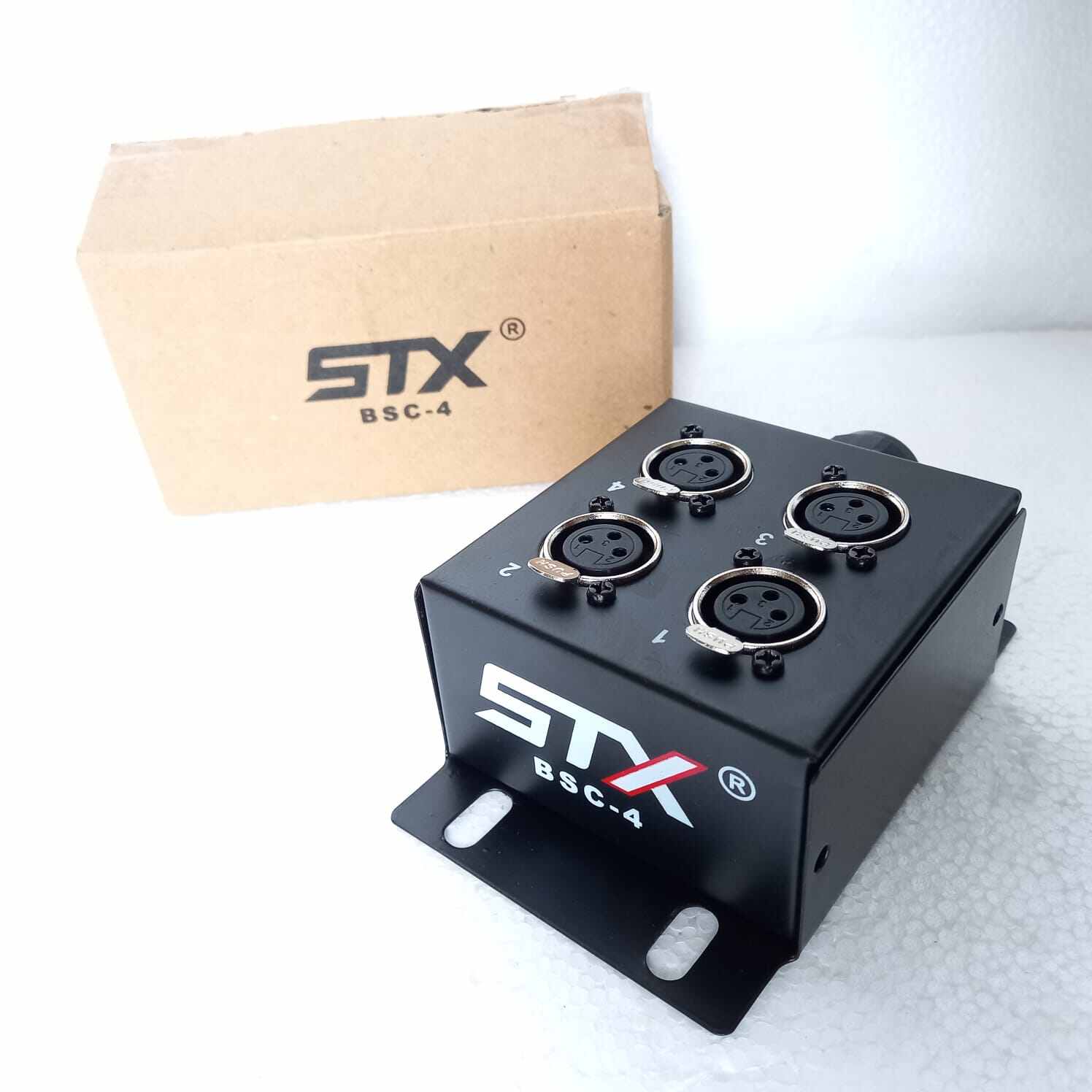 BOX SNAKE KABEL PLUS CONNECTOR 4 CHANEL STX BSC-4 (harga sudah termasuk ...