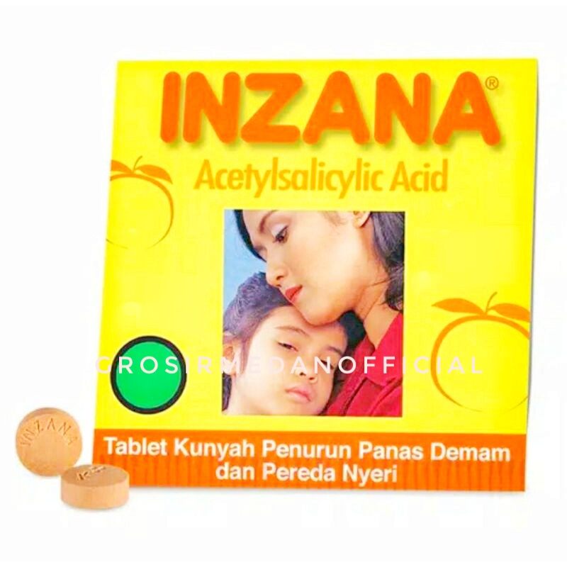 INZANA TABLET OBAT DEMAM PANAS ANAK | Lazada Indonesia
