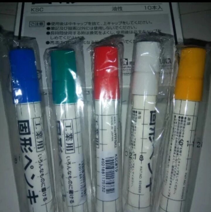 spidol penanda besi permanen solis steel marker sakura japan | Lazada ...