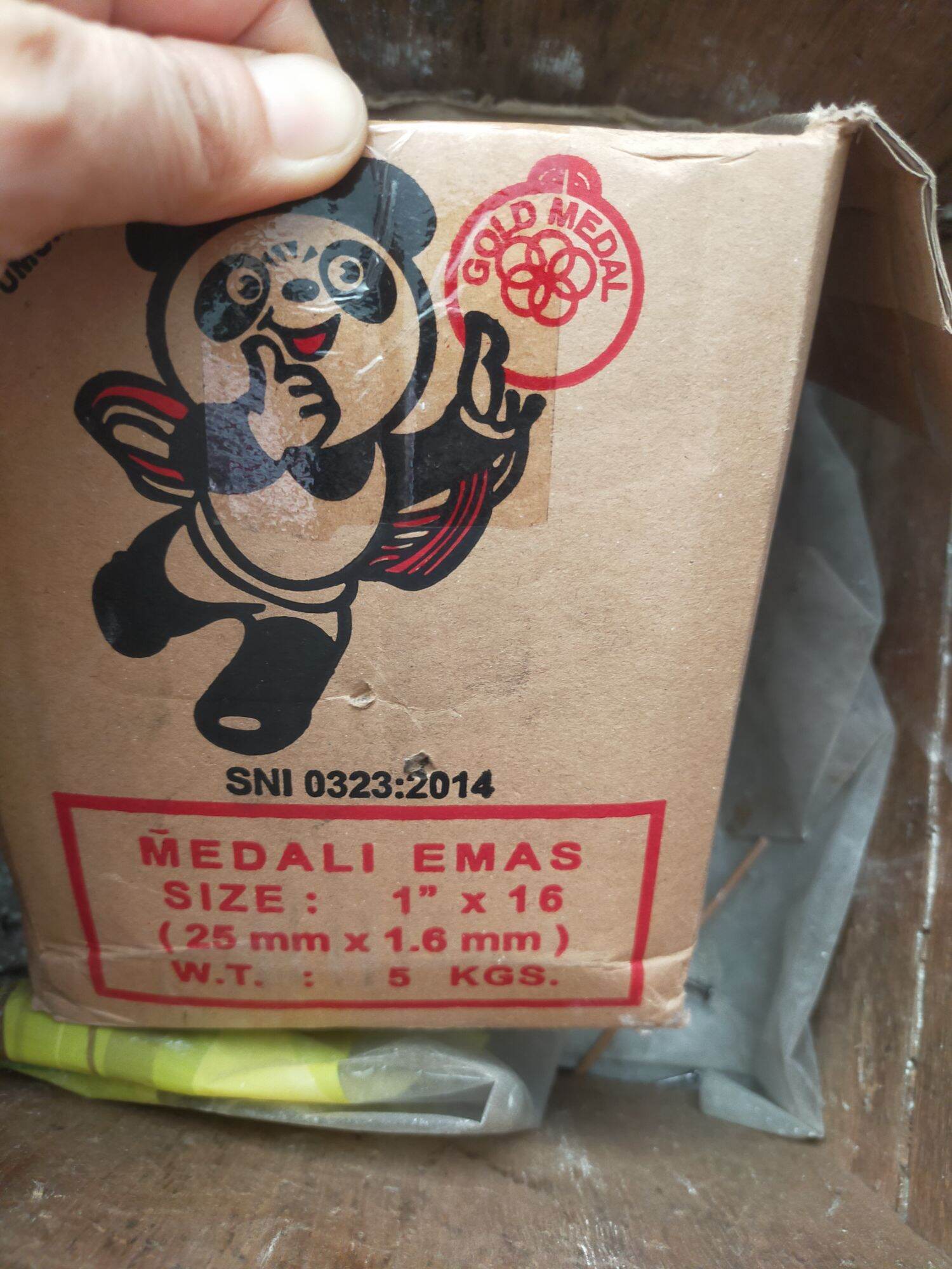 Paku triplek 3/4 inch. paku panda. paku kayu 1/4 kg | Lazada Indonesia