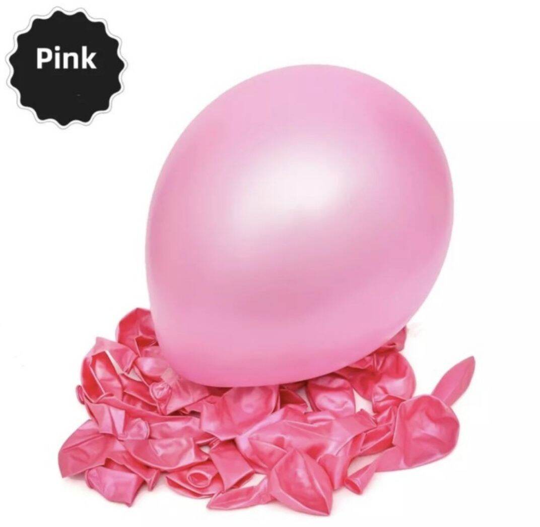 Balon Latex Metalik Polos 12 inch Metallic Birthday Balloons | Lazada ...