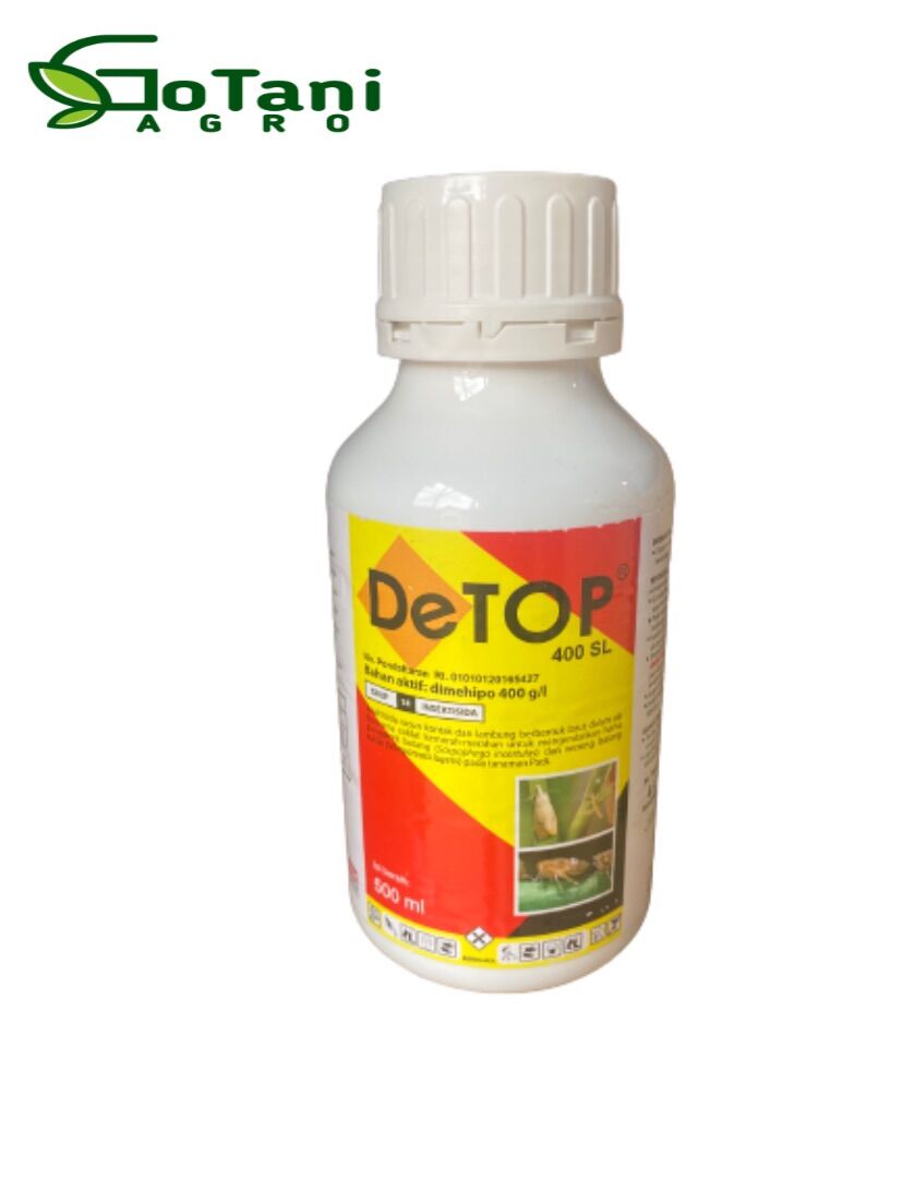 RACUN PEMBASMI HAMA INSEKTISIDA SISTEMIK DETOP 400 SL AGRICON 500 ML ...