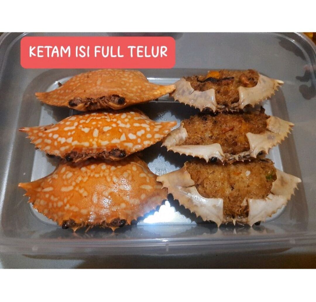 KETAM ISI TELUR RAJUNGAN - Kepiting Buncit Isi HOMEMADE | Lazada Indonesia