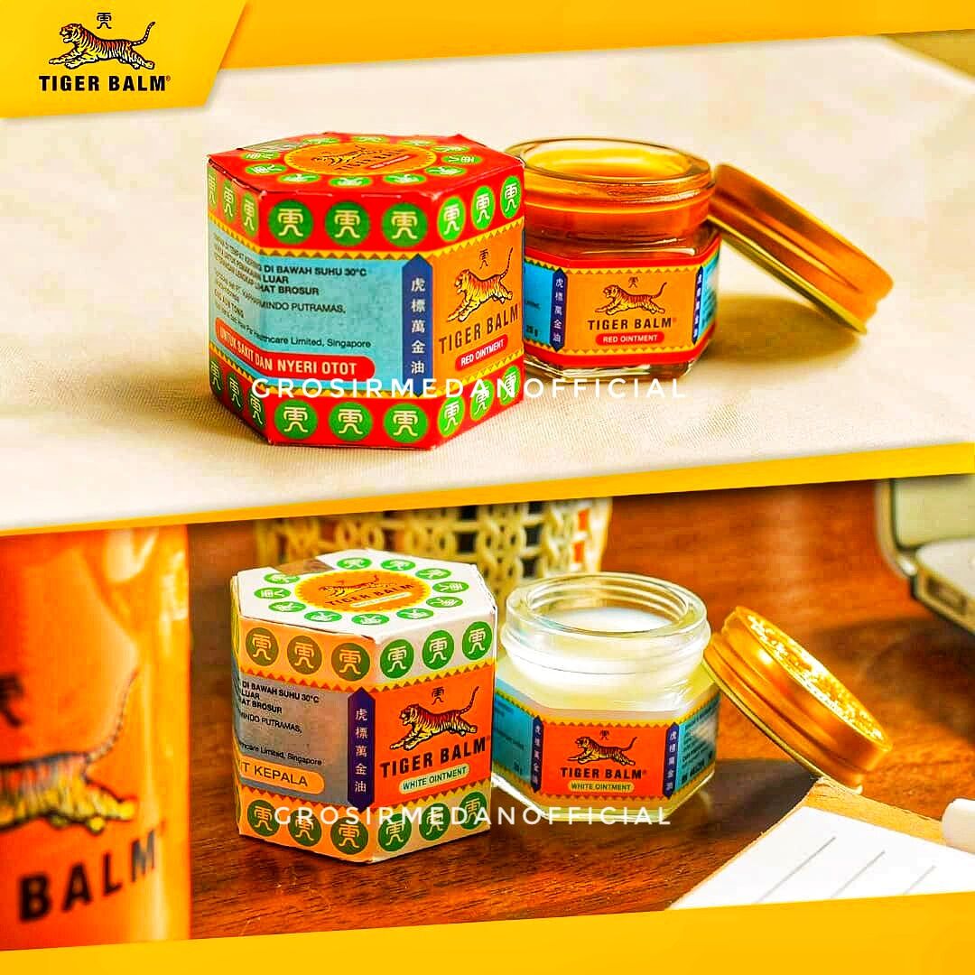 BALSEM TIGER BALM RED DAN WHITE OINTMENT | Lazada Indonesia