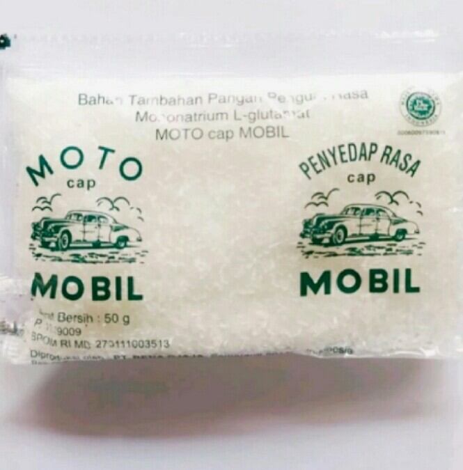 Moto cap mobil 50 gram penyedap rasa | Lazada Indonesia