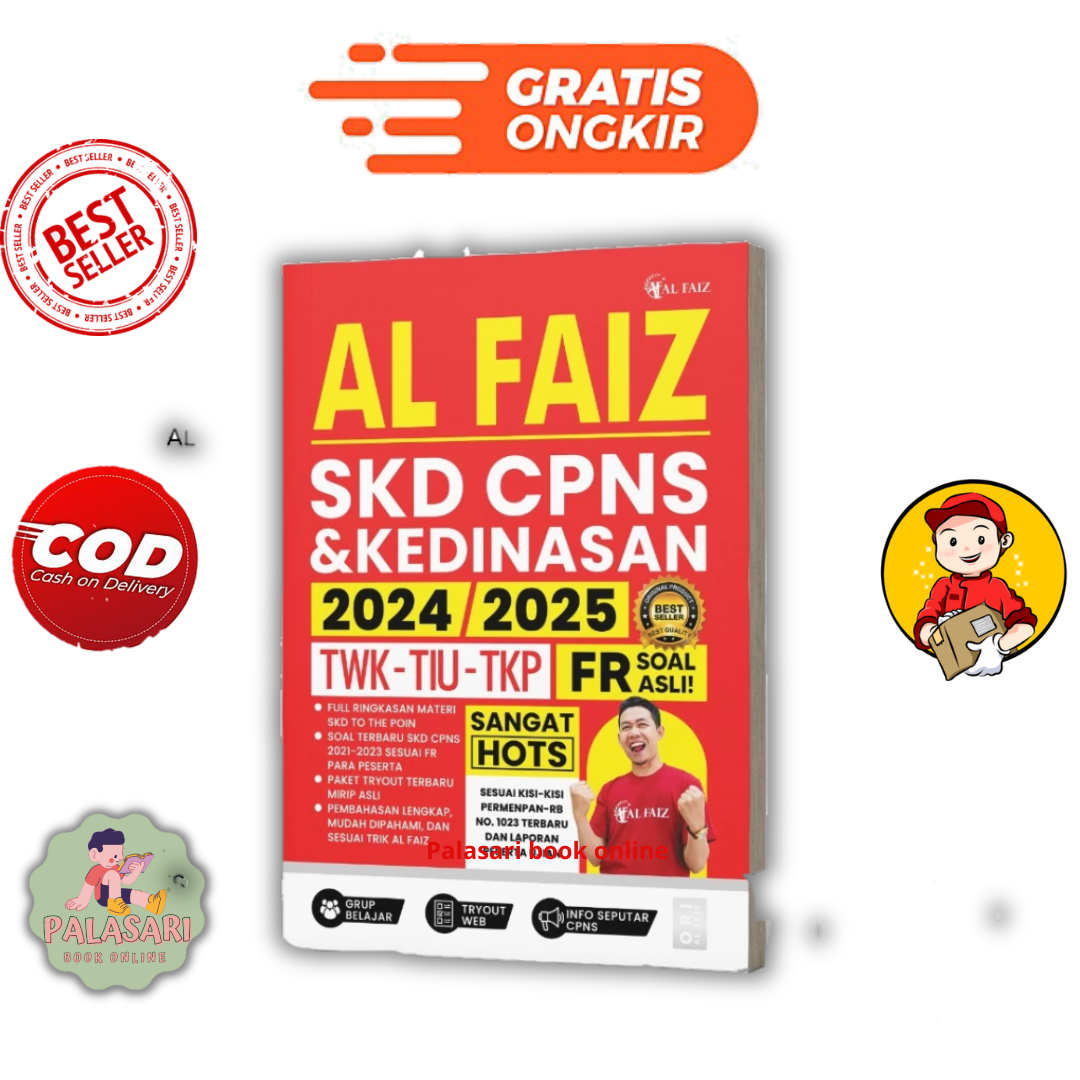 BUKU AL FAIZ SKD CPNS dan KEDINASAN 2024 2025 ( TWK-TIU-TKP ) FR SOAL ASLI | Lazada Indonesia