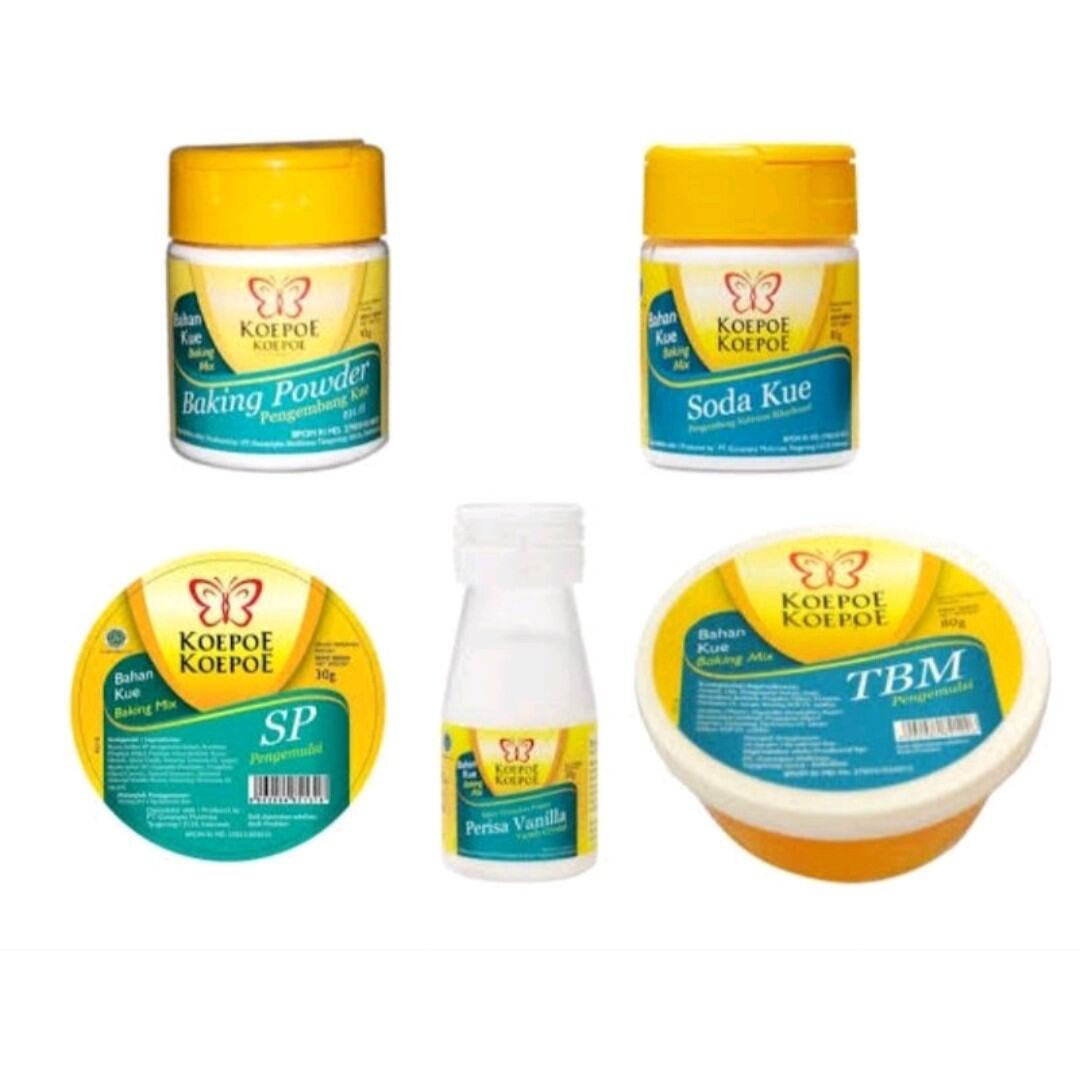 BAHAN KUE KUPU-KUPU ( SP, TBM, VANILI, BAKING POWDER ) | Lazada Indonesia