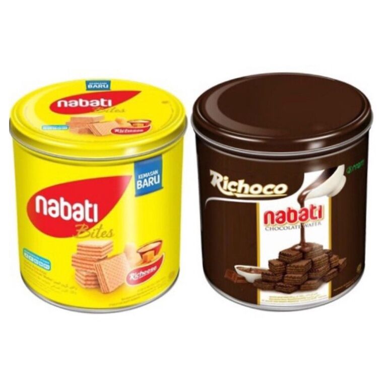 Wafer Nabati Recheese/ Richoco kaleng 300gr Dus isi 6 kaleng | Lazada ...