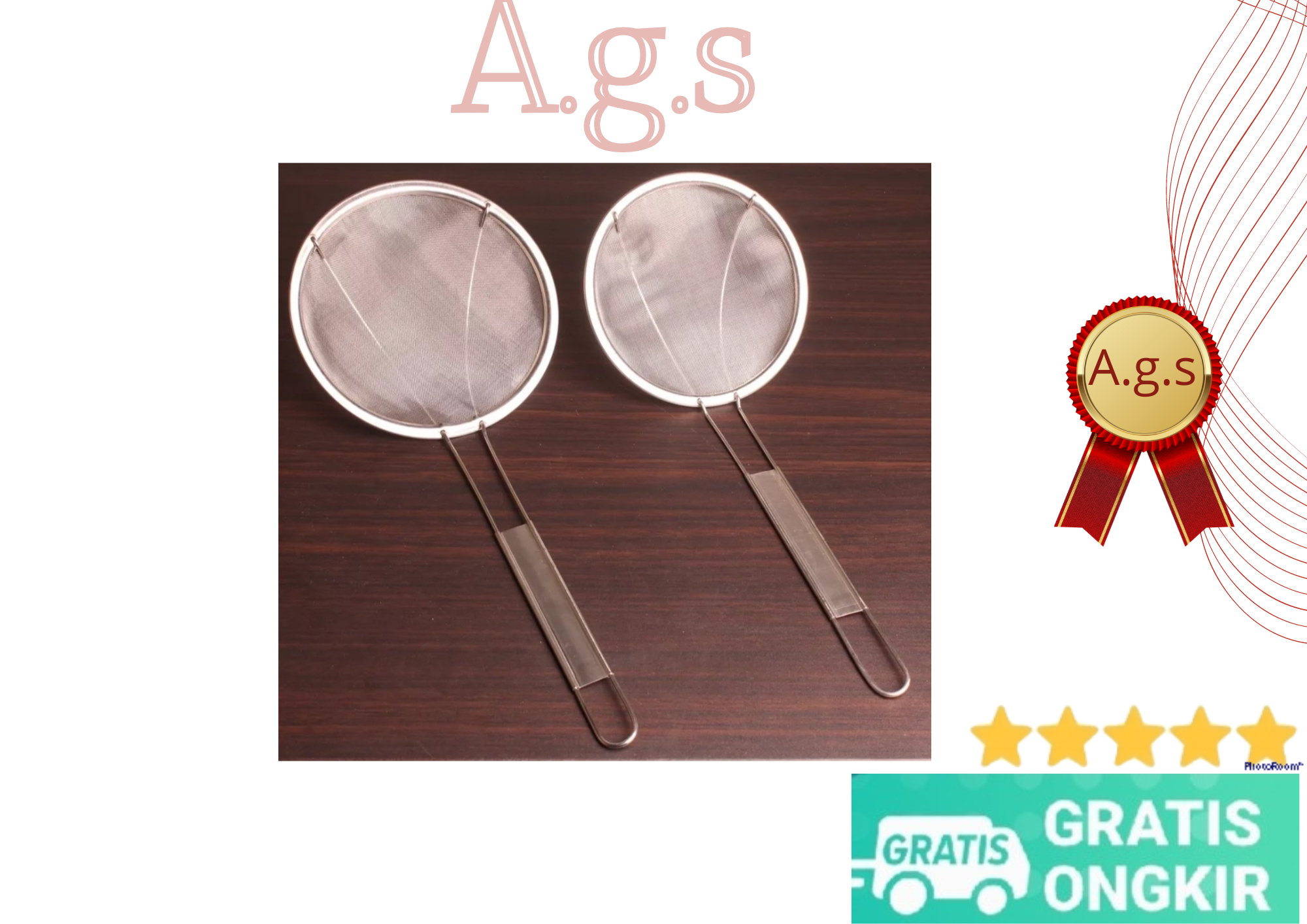 saringan Minyak Stainless ( 17 Cm ) - Saringan Minyak Goreng - Saringan ... saringan Minyak Stainless ( 17 Cm ) - Saringan Minyak Goreng - Saringan ...