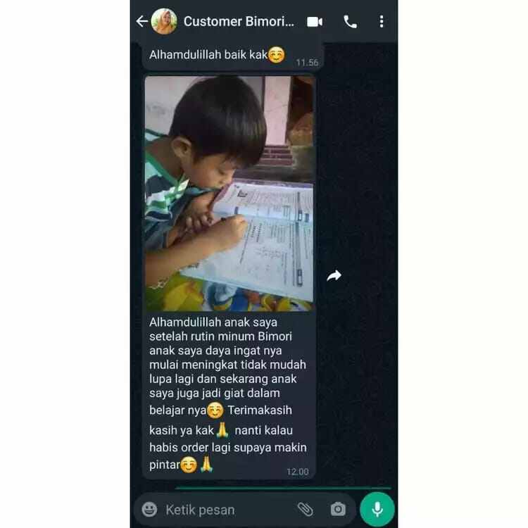 Bimori Kids Suplemen Daya Ingat Otak Anak / Tingkatkan Fokus ...
