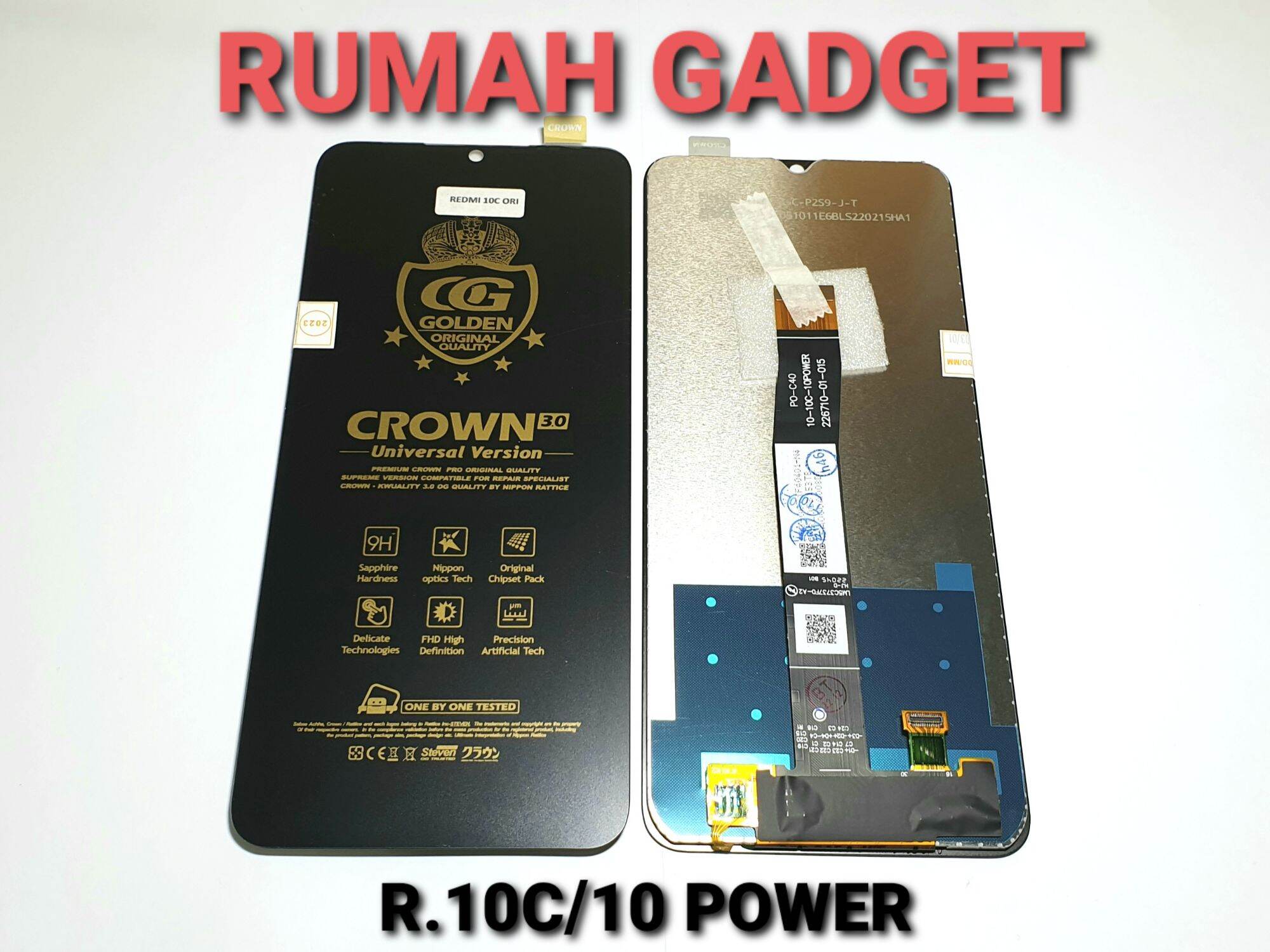 LCD REDMI 10C/REDMI 10 POWER/POCO C40 FULLSET TOUCHSCREEN | Lazada ...