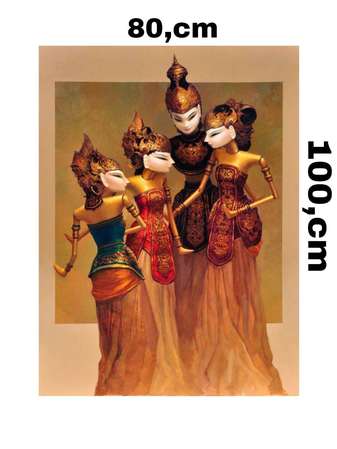 POSTER CETAK TEMA WAYANG GOLEK 001 TANPA BINGKAI BISA COD | Lazada ...