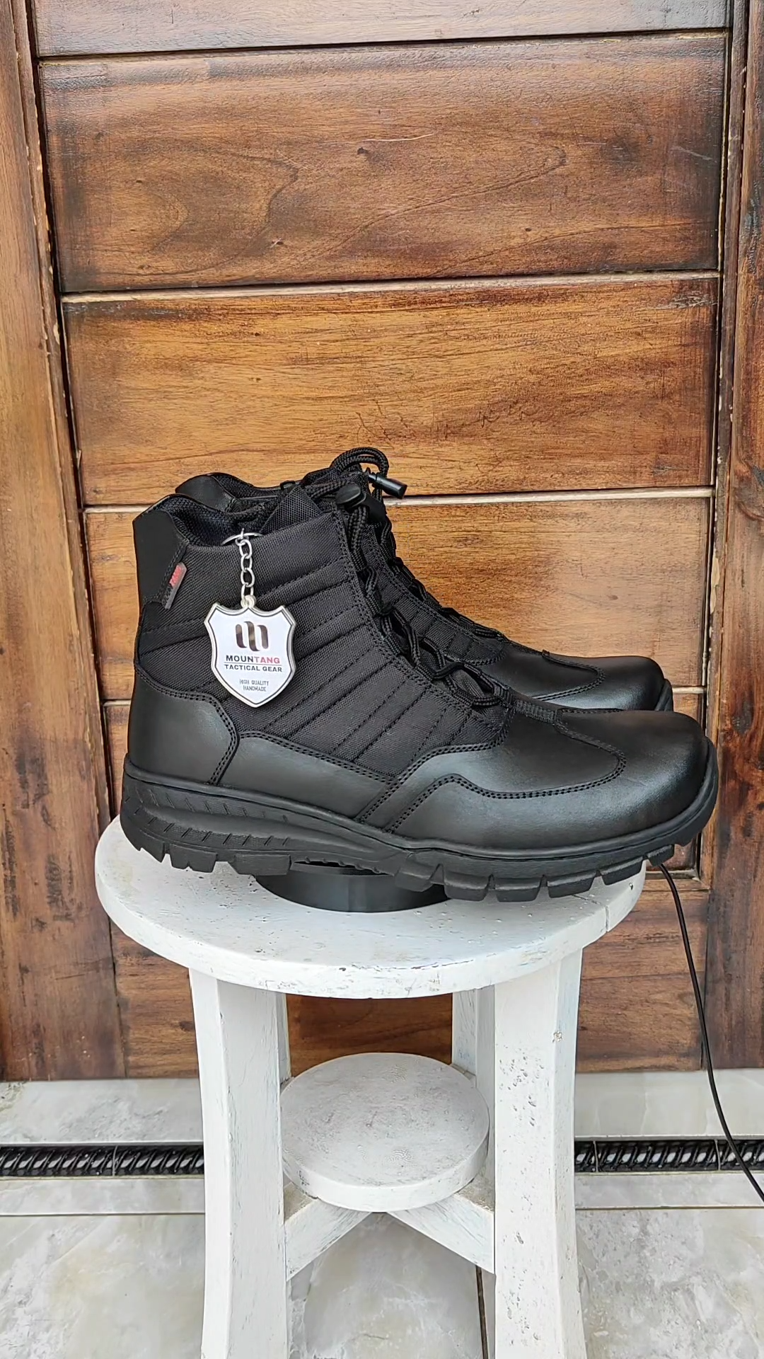 SEPATU PDL LANTAS POLRI TERBARU VIPER X2 MOUNTANG TACTICAL